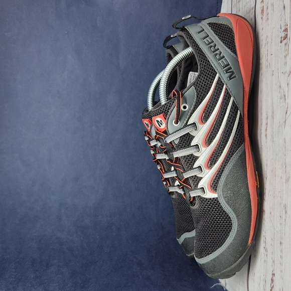 Merrell | Shoes | Merrell Trail Glove Barefoot Running Shoes Black Lava ...